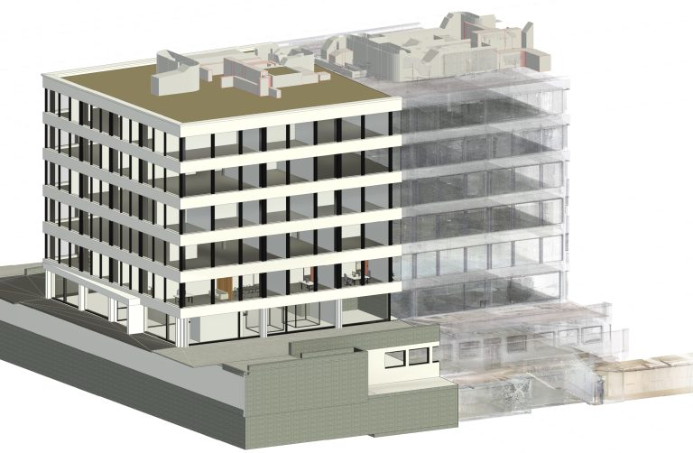 LOD 200 BIM, level of detail post 3D scan - Link-BIM